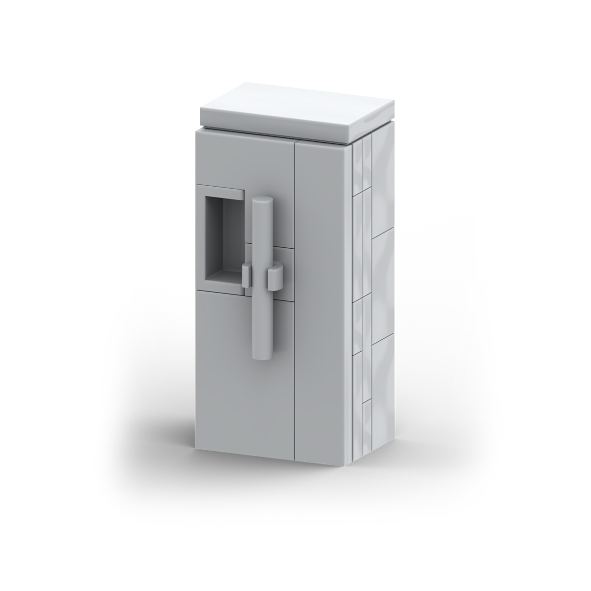 LEGO Custom Modern Refrigerator Moderner Kühlschrank Building instruct ...