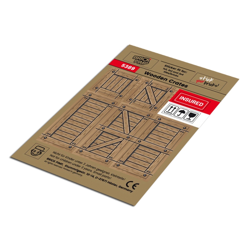 High-quality custom printed sticker for LEGO BRICK PIMP Letters & Post ...