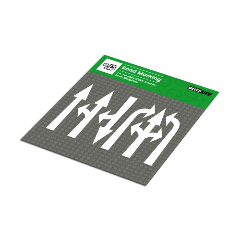 High-quality custom printed sticker for LEGO BRICK PIMP Road Marking ...