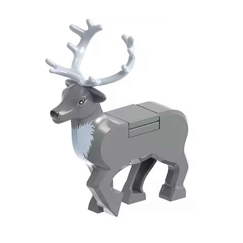 Building Block Custom tier Animal Vogel Bird, Bird, Deer with Dark Bro ...